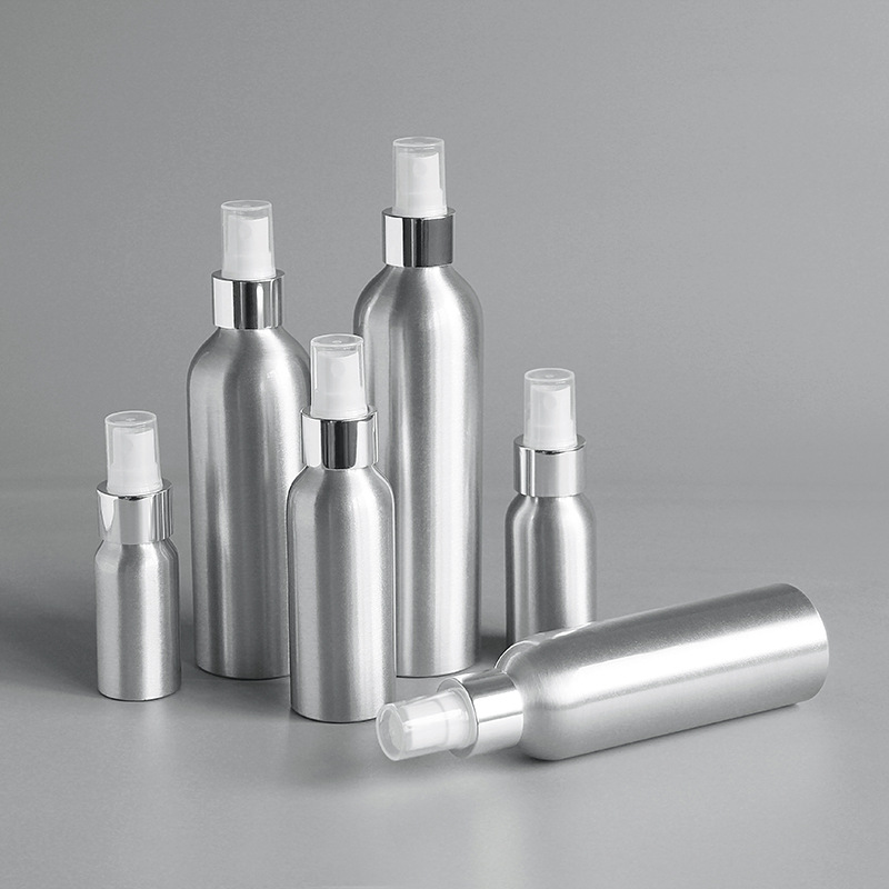 Aluminum spray bottle