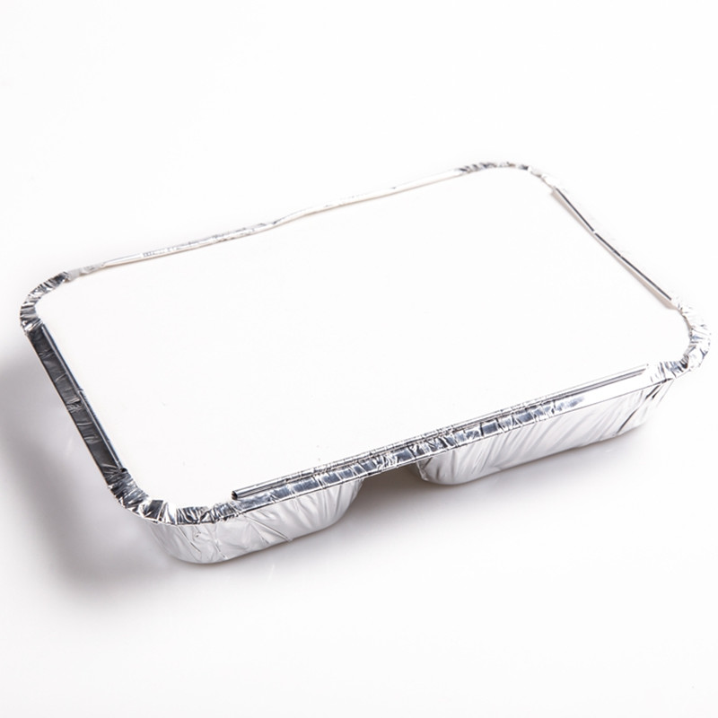 Aluminum foil trays for fast food packing