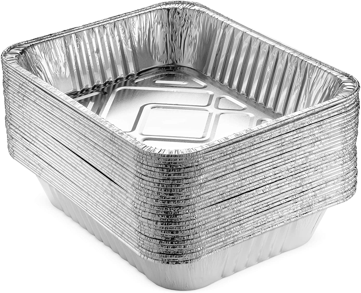 Different shape sizes food aluminium foil containers
