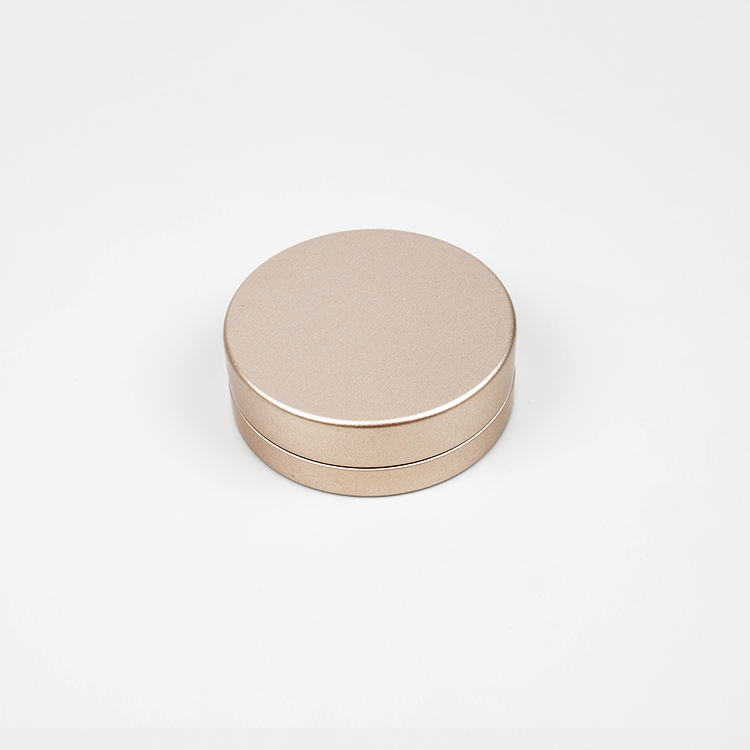 Empty balm ointment cosmetic aluminum jar