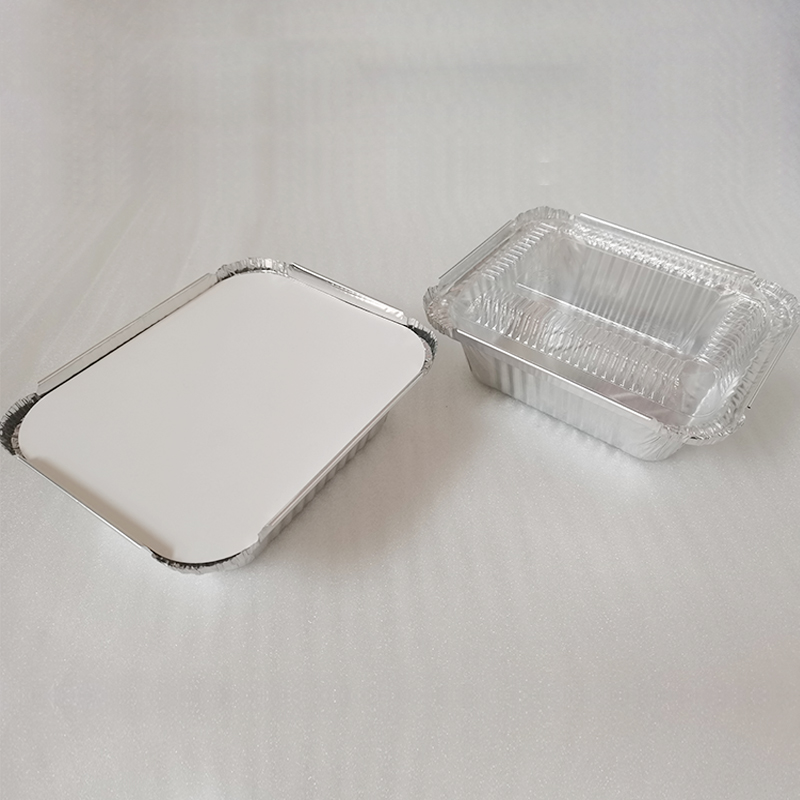 Food grade disposable loaf bakery foil container